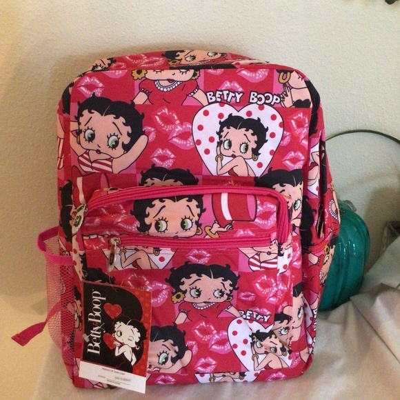 Betty Boop | Bags | Betty Boop Backpack | Poshmark
